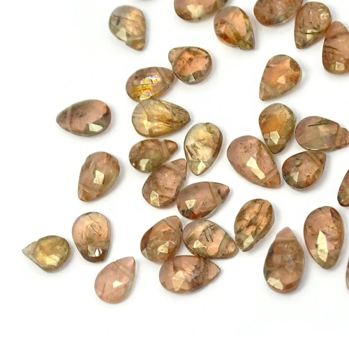 Andaluzyt Brioletka (łezka fasetowana) ok. 7-9x5-6mm - Kamieniołomy.pl